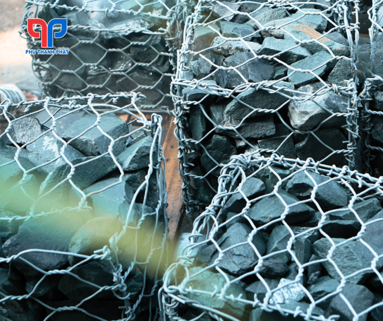 Gabions, Galvanized - PVC Coated Gabions | Phu Thanh Phat