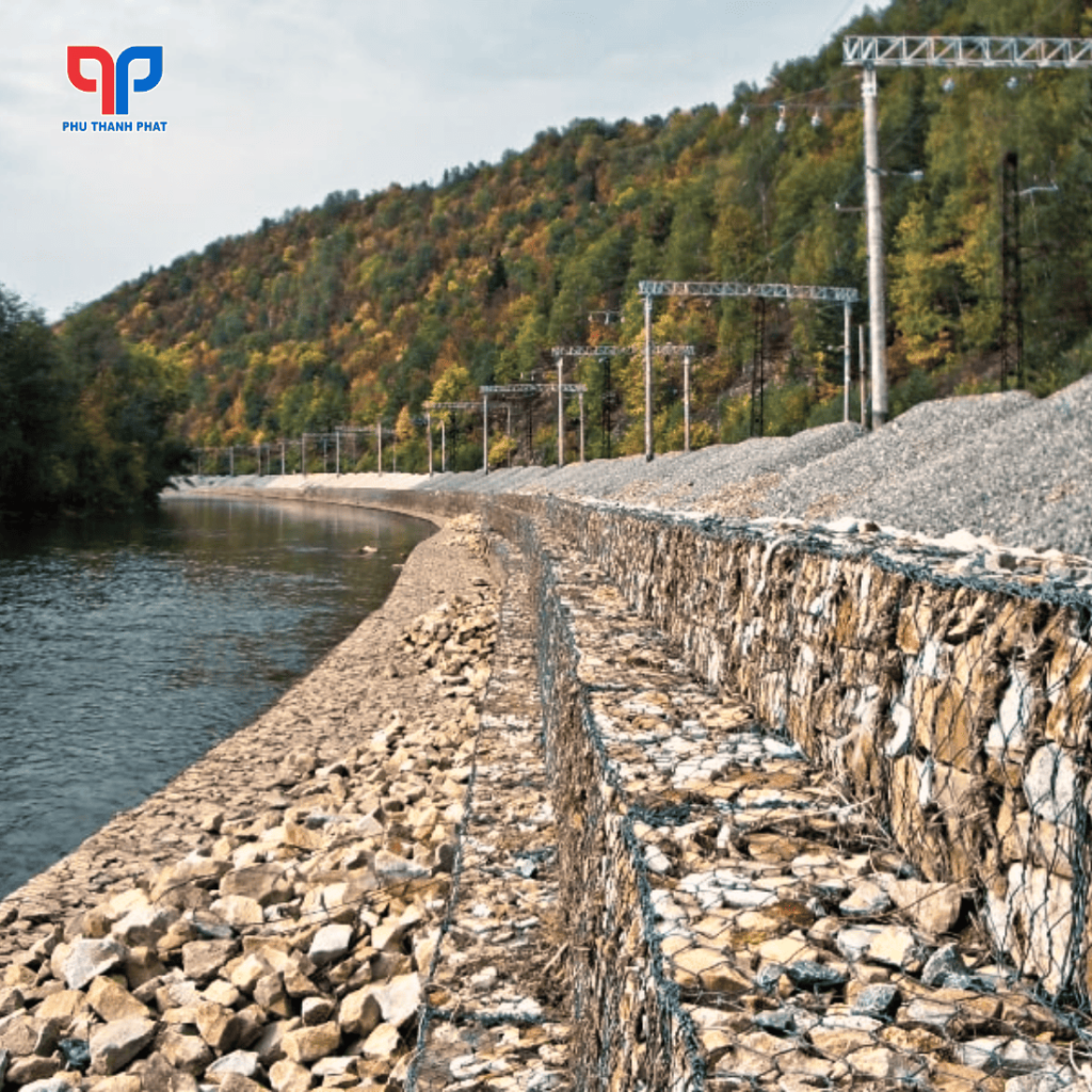 Gabion In Hydraulic Works - Phu Thanh Phat